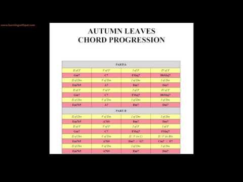 Autumn Leaves Improvisation - Full Lesson - www.learningwithpat.com